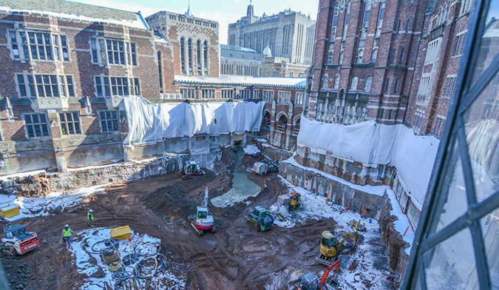 Yale University, New Haven, CT - Academic buildings windows and walls ...